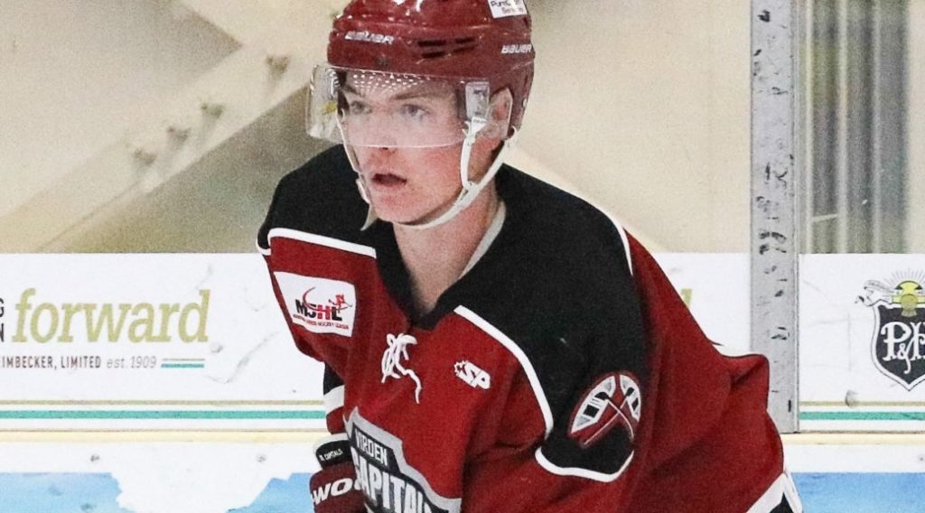 Oil Caps’ Lee commits to University of Denver | MJHL | Official League Site