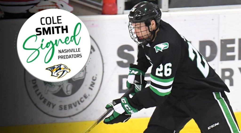 MJHL Alumni Cole Smith signs NHL contract | MJHL | Official League Site