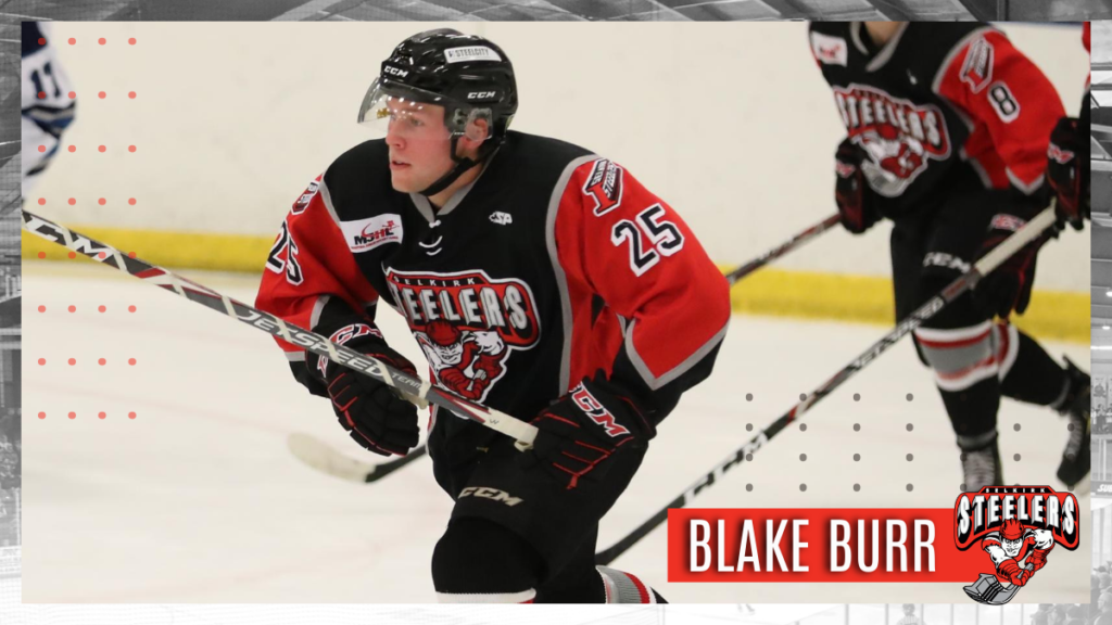 Back to Hockey | Blake Burr | MJHL | Official League Site