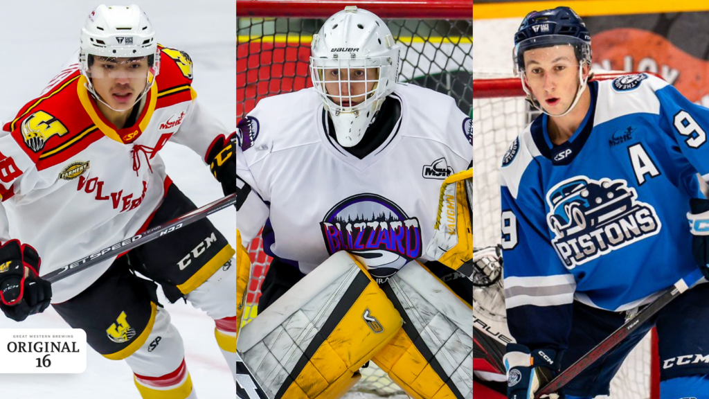 Original 16 Stars of the Week | Week 13 | MJHL | Official League Site