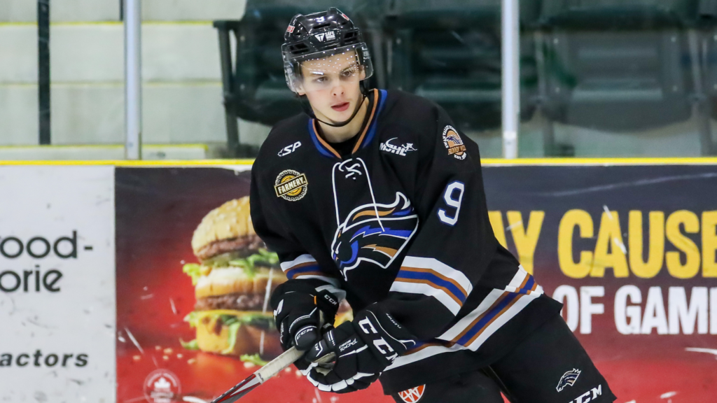 Myles Mason commits to Nichols College | MJHL | Official League Site