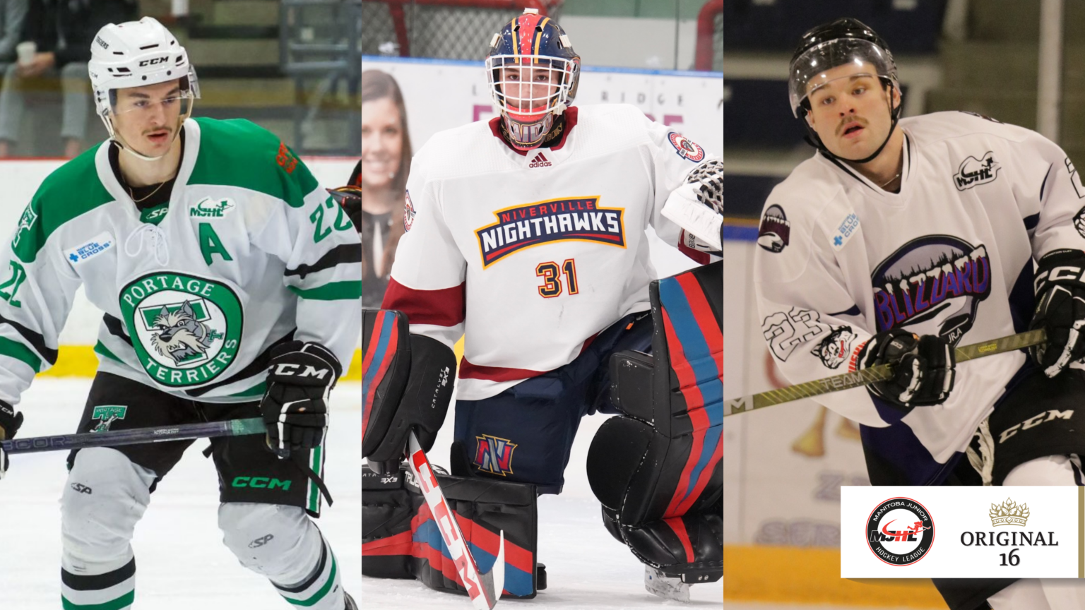 Original 16 Stars of the Week | Week 13 | MJHL | Official League Site