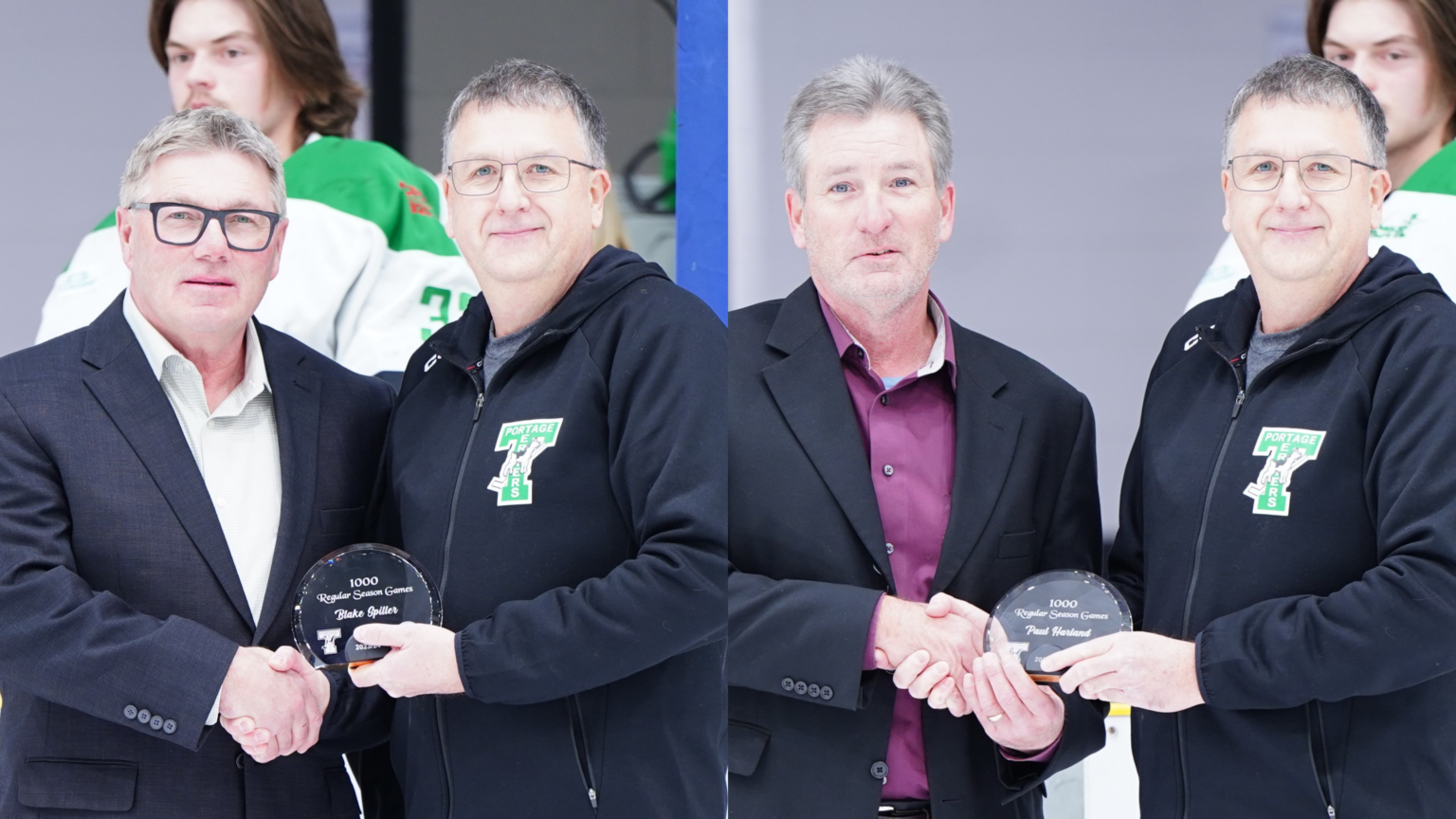 Spiller & Harland reach 1000 game milestone | MJHL | Official League Site