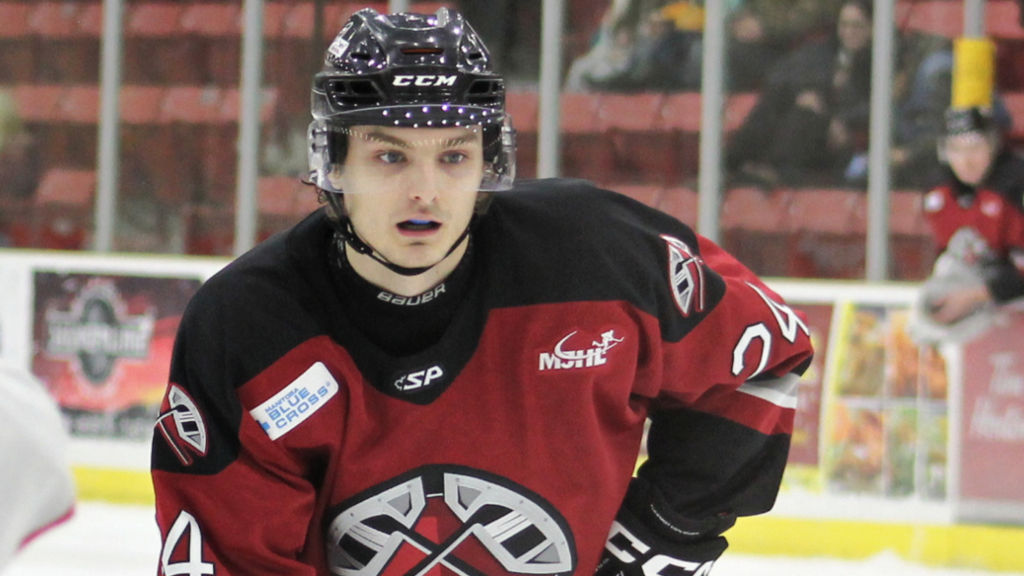 Braeden Lewis commits to Brock University | MJHL | Official League Site