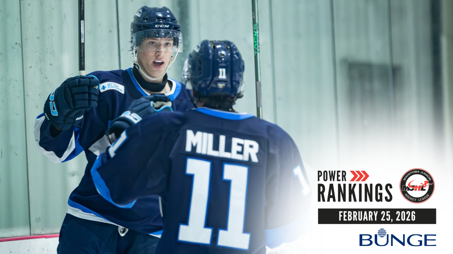 MJHL Power Rankings presented by BUNGE | Week 22 | MJHL | Official ...
